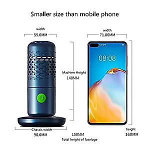 The Fruit And Vegetable Purifier Adopts Hydroxyl Water Ion Purification Technology, IPX7 Waterproof Uses Titanium Electrodes, Safe And Durable. Built-in 4400mah High-capacity Battery, Smaller Than A S