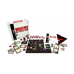 Resident Evil 2 The Board Game Bundle: Base Game, 4th Survivor and B-Files Expansions (3 Items)