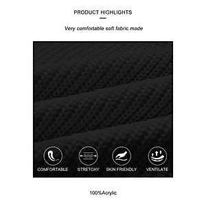 MEROKEETY Women's 2024 Long Sleeve Chunky Knit Sweaters 1/4 Zip Polo V Neck Casual Pullover Tops,Black,S