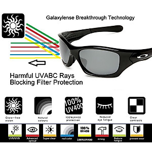 Galaxy Replacement lens For Oakley Fuel Cell Sunglasses 9 Color