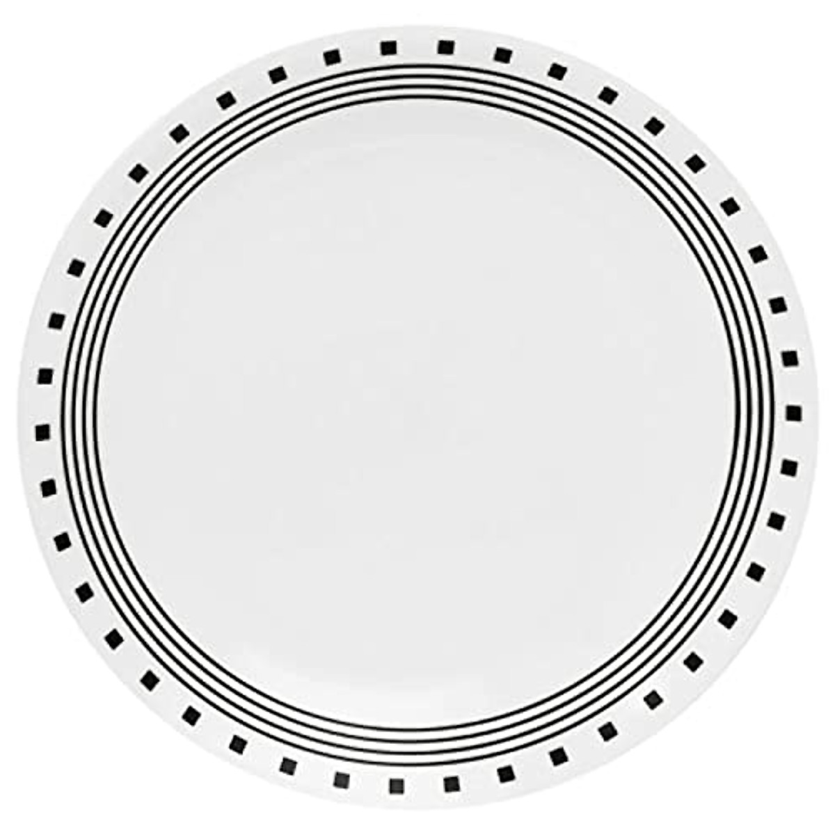 Corelle Livingware 10-1/4-Inch Dinner Plate, City Block