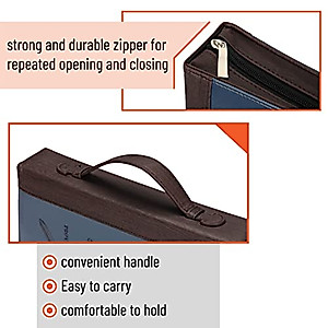 Mr. Pen- Bible Cover for Men, Large(PLEASE PAY ATTENTION TO SIZE), Faux Leather Bible Cover, Bible Cover, Bible Case, Bible Bag, Bible Case for Men, Bible Holder, Bible Carrying Case, Bible Cover Case