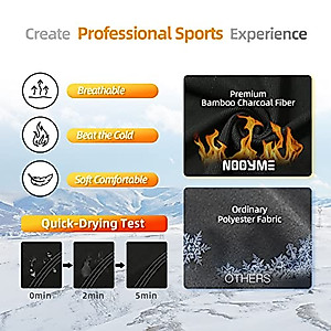 NOOYME Thermal Underwear for Men Long Johns for Men, Base Layer Men for Cold Weather Camouflage