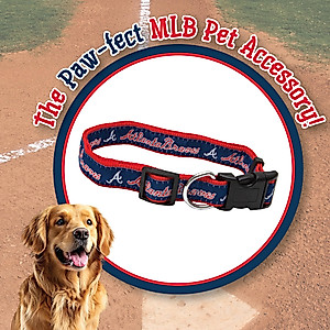 MLB DOG COLLAR. - 29 Baseball Teams available in 4 Sizes. Heavy-Duty, Strong & Durable Pet Collar. - MLB Licensed PET COLLAR.