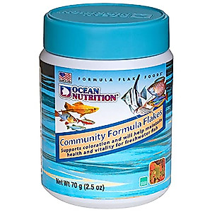 Ocean Nutrition Community Formula Flakes 2.5-Ounces (70 Grams) Jar