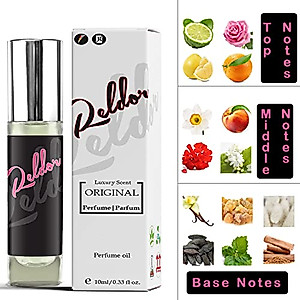 Reldor Perfumes for Women, Pharamon Perfume for Women, Roll On Travel Size Pheromone Perfume for Women Attract Formula Fragrances Oil, Feromonas para Atraer Hombres