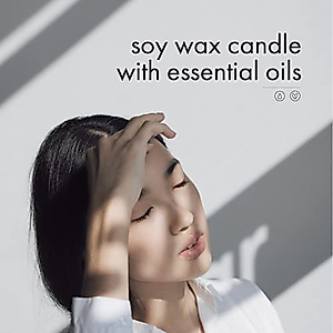 Green Tea Aromatic Candle - Ixara Wellness Balance - Perfect for Decorating and Aromatizing, Ideal for a Relaxing Environment - Perfect Candle for Home Office