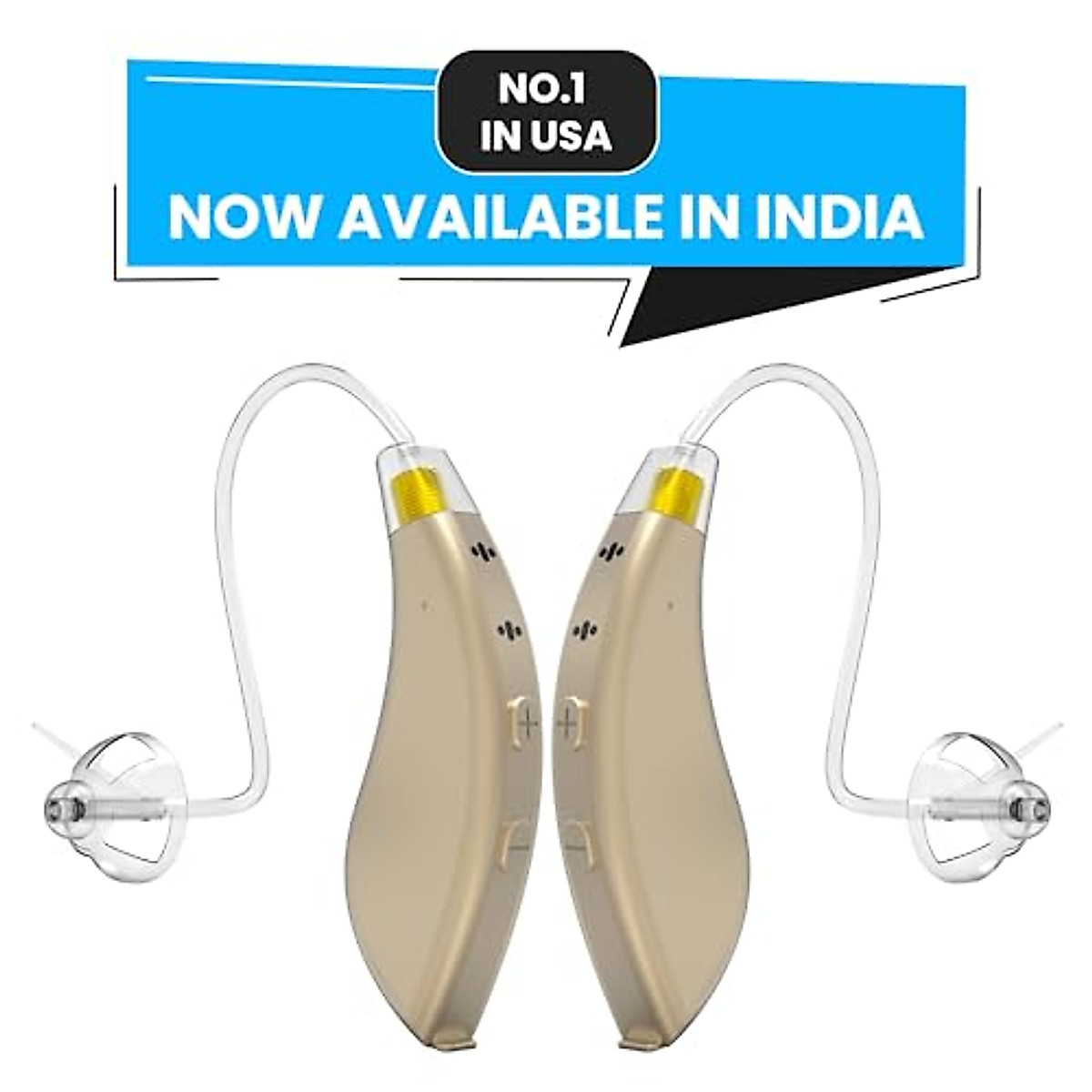 BlaidsX Pro Programmable Hearing Aids for Adults with Mobile App Hearing Test & Noise Cancellation, Hearing Aids for Seniors with Bluetooth, Dual Mic & 48 DSP Channels | USA-Made Multi Core Processor