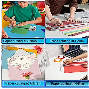 VIKDOOK Paper Cutter Replacement Blade for Portable Trimer 12” 13” Roller Holder Cutter Replace Cutting Scoring Blade for Timmer