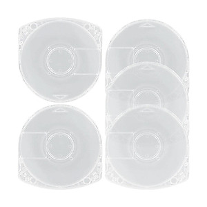 Replacement Game Disc Storage Case for PSP 1000 2000 3000, 10PCS Clear Case Shell Protective Box Replacement
