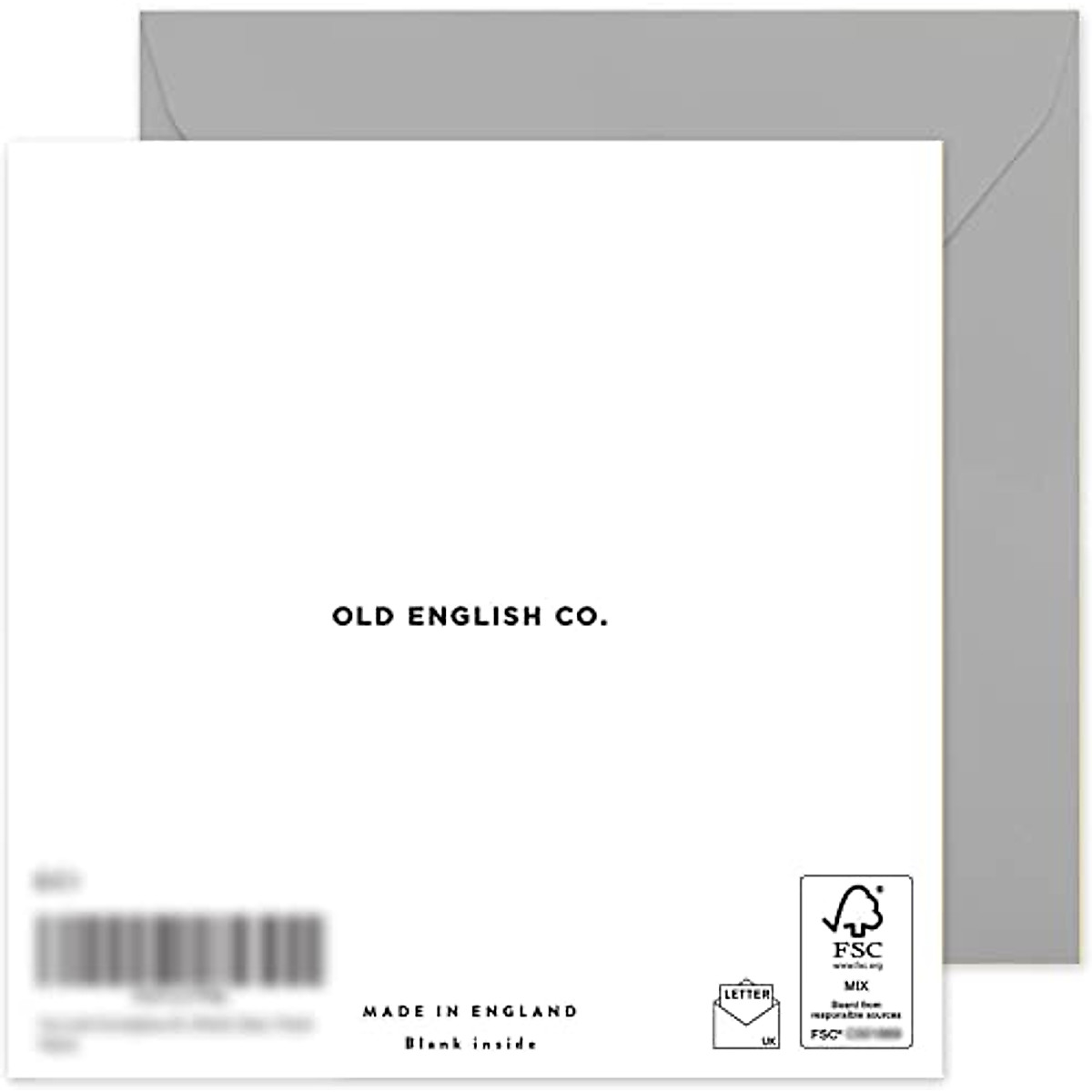 Old English Co. Happy Beer Day Bottle Birthday Card - Funny Beer Birthday Card for Men | For brother, son, nephew | Blank Inside & Envelope Included