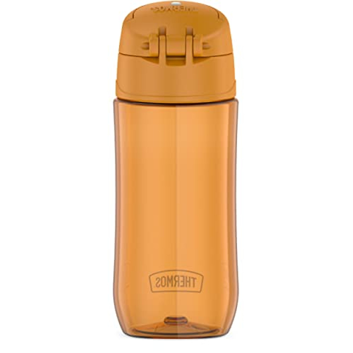 THERMOS FUNTAINER 16 Ounce Plastic Hydration Bottle with Spout, Tangerine