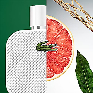 LACOSTE L.12.12 Blanc Eau de toilette for Men, 3.3 Fl Oz