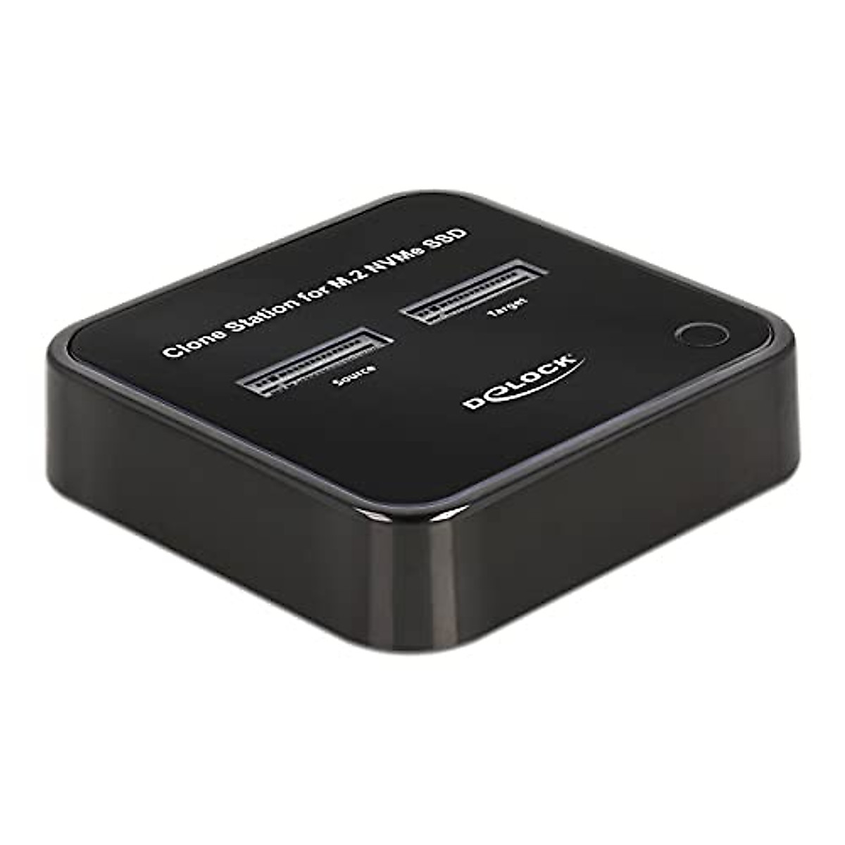 Delock M.2 Docking Station for 2 x M.2 NVMe PCIe SSD with Clone Function