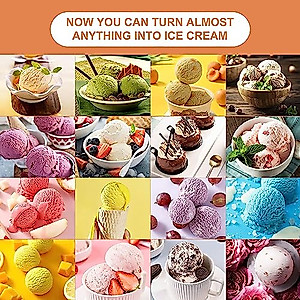 VRINO 2/4/6PCS Creami Pints, for Ninja Creami Deluxe,16 OZ Ice Cream Pints with Lids Bpa-Free,Dishwasher Safe for NC301 NC300 NC299AM Series Ice Cream Maker,Gray+Green-6PCS