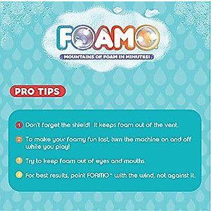 Little Tikes FOAMO Foam Machine is an Easy-to-Assemble Foam Making Toy Perfect for Birthdays, Celebrations or Any Day You Want an Awesome Foam Party