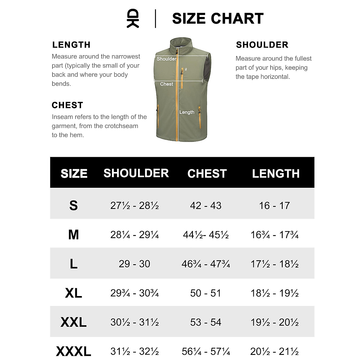 Little Donkey Andy Men's Quick Dry Vest Sleeveless Summer Stretchy Windproof Jacket for Golfing Cycling Running Laurel Oak S