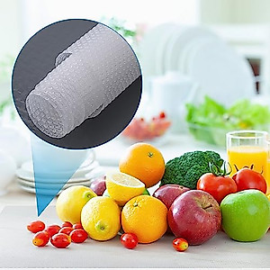 TOROTON Shelf Liners, 17.5 in x 20 FT Non-Slip Cabinet Liner for Kitchen, Non Adhesive Washable EVA Drawer Mat for Pantry Shelves Cupboard Refrigerator Dresser