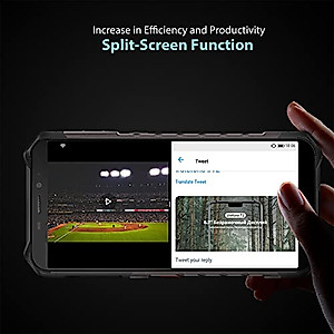 Ulefone Armor X9 Rugged Phone, 5.5 inch Screen, Android 11, 3GB + 32GB Octa-core, 13MP + 2MP Dual Rear Cameras, Waterproof, Military Grade Smartphone, Face ID, NFC, OTG, WiFi -Green