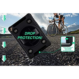 Magnetic Case for iPad 7/8/9 Gen - CTA Hard Kickstand Case with Magnetic Mounting Plates and Carry On Strap for iPad 7/8/9th Generation - Green