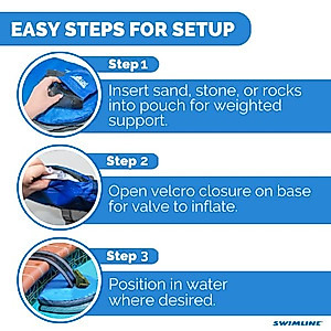 HYDROTOOLS BY SWIMLINE ORIGINAL 70200 FrogLog Animal Saving Escape Ramp For Pools & Spas | For All Small Animals Entering The Pool | Heavy Duty Material & Long Lasting | Reduces Pool Maintenance