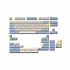 DROP MiTo MT3 Godspeed R2 Keycap Set, PBT Hi-Profile, Cherry MX Compatible with 60%, 65%, 75%, TKL, WKL, and Ortholinear Keyboards (Apollo Base Kit)