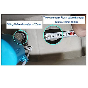 XXXDXDP Bathroom Shank Inlet Toilet Tool Float Adjustable Flush Push Button Water Valve Toilet Water Tank Filling Inlet Valves