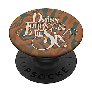 Daisy Jones & the Six - Vintage Psychedelic Logo PopSockets Standard PopGrip