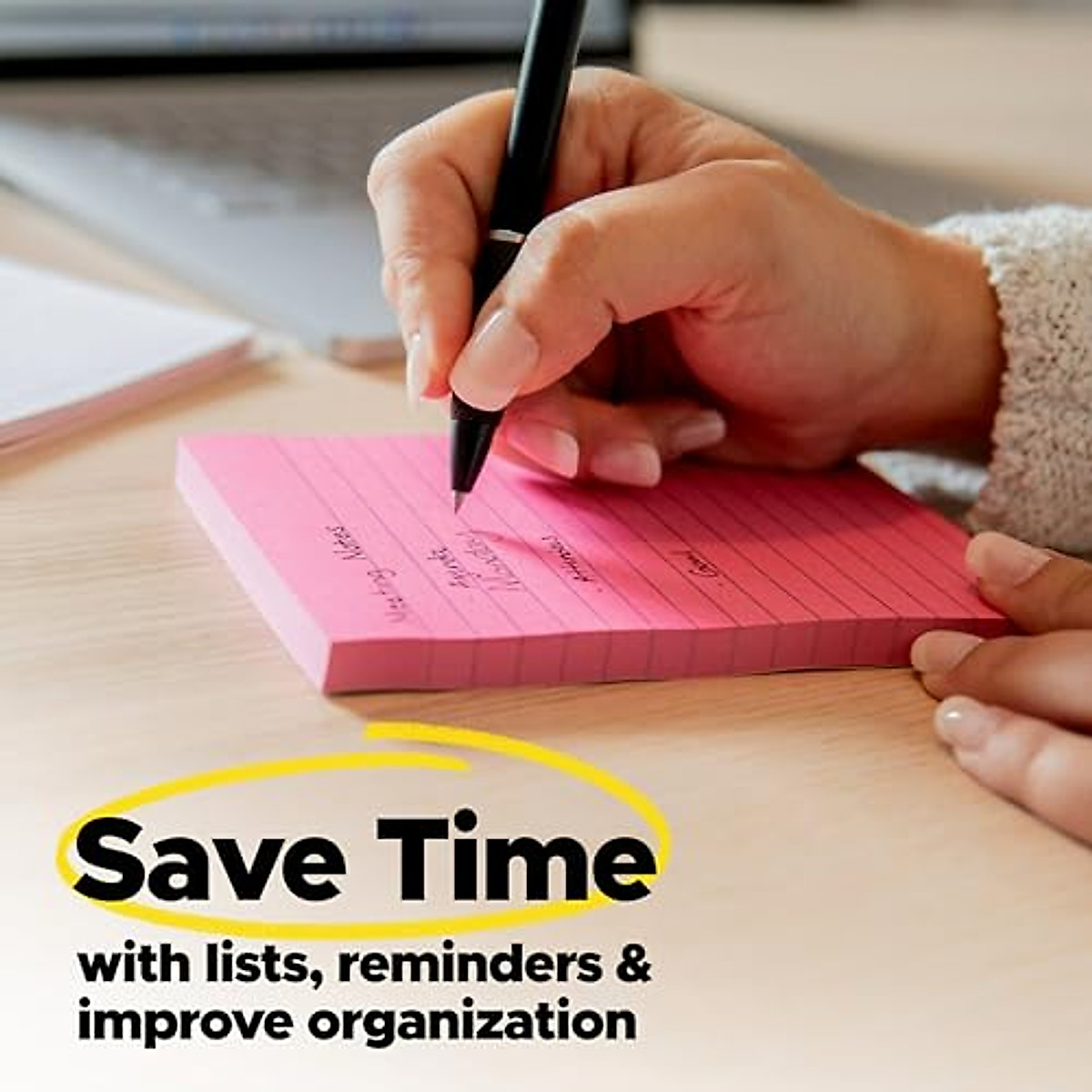Post-it Dispenser Pop-up Notes, 3x3 in, 18 Pads, Assorted Colors, Clean Removal, Recyclable