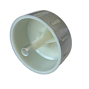 WE01X23599 WH11X20875 Washer clothes dryer Control Knob Compatible with GE Washer clothes dryer, Replace AP6027000 PS11759035 EAP11759035 4587354 Washing Machine Replacement Knob-Silver