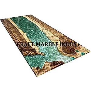 Epoxy Table, Live Edge Wooden Table, Natural Wood,Dining table, Natural Epoxy Table, Resin Table, Epoxy Resin River Table