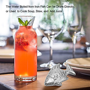 Daxiongmao Iron Fish Cooking Tool to Add Original Iron Supplement to Food and Water, Iron Supplement Tool for Iron Deficiency Vegetarians, Pregnant Women and Children, Mothers Day Gifts