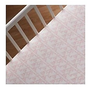 Lolli Living 4-Piece Baby Bedding Crib Set with Sparrow Pattern. Complete Set with Quilt, 2 Fitted Sheets, and Bed Skirt.