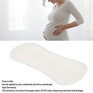 Amniotic Fluid Test Strips,Maternity Home High Sensitivity Clean Hygienic Feminine PH Test Strip Amniotic Fluid Pad Amniotic Fluid Monitoring Pads