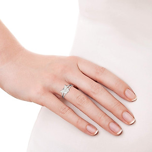 AeraVida Carefree Fluttering Butterfly White Mother of Pearl .925 Sterling Silver Ring | Cute Wedding Rings For Women | Casual Comfort Fit Silver Rings for Women | Butterfly Ring | Gift for Women (8)