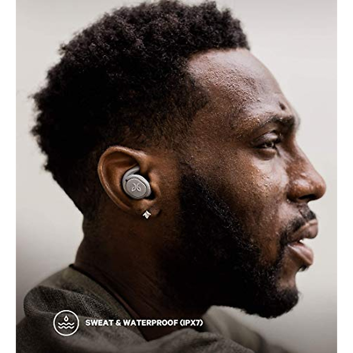 Jaybird RUN XT True Wireless Headphones (Black/Flash) (Renewed)