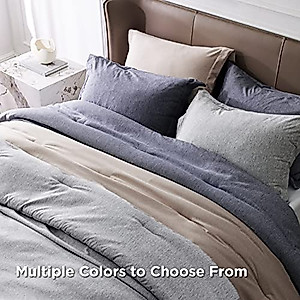 Bedsure Navy Quilt Queen Size Queen Comforter Set, Soft Quilt Bedding Set for All Seasons