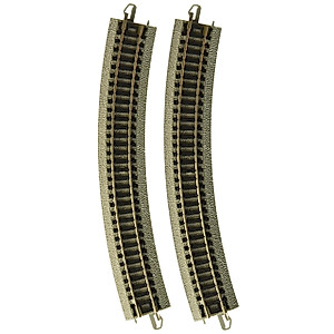 Bachmann Industries E-Z Track 12.50" Radius Curved Track (6/card) N Scale