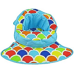 Replacement Pad for Fisher-Price Sit-Me-Up Baby Set - DRH80 ~ Happy Hills Print ~ Replacement Seat Pad