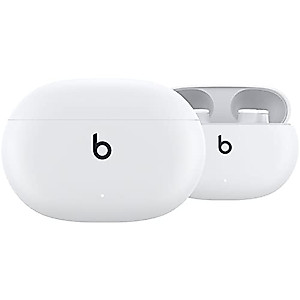 Beats_by_dre Beats Studio Buds Totally Wireless Active Noise Cancelling (ANC) Earbuds Bundle with Case (White)