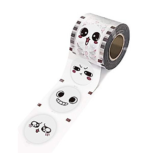 WantJoin Cup Sealing Film Tea Cup Sealing Film Boba Cup Sealer Film 90-105 mm 3000 Cups for PP Plastic and Paper Cups