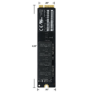 Odyson - 128GB SSD Replacement for Apple MacBook Air 11" A1465, 13" A1466 (Mid 2012)