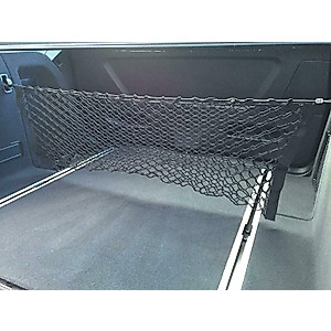 EACCESSORIES EA Rear Trunk Organizer Cargo Net for BMW X3 2011-2023 - Envelope Style Cargo Net for SUV - Premium Mesh Elastic Car Trunk Organizer Vehicle Carrier Storage - Compatible with BMW X3