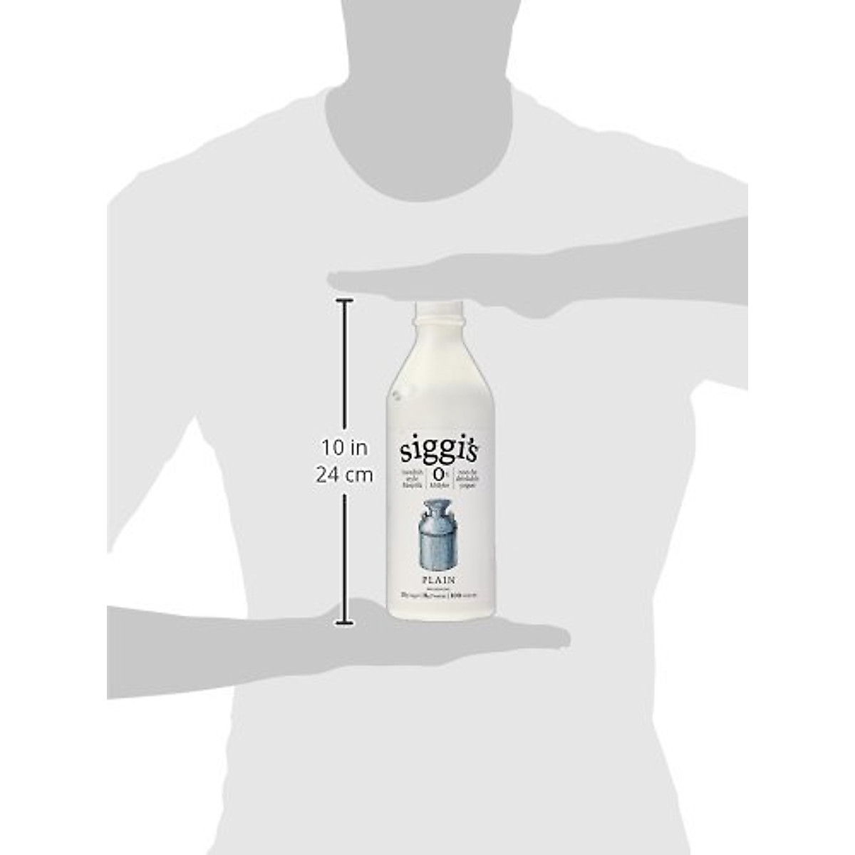siggi’s® Drinkable Nonfat Yogurt Filmjölk, Plain, 32 oz. – Only 2 Ingredients, 0% Milkfat