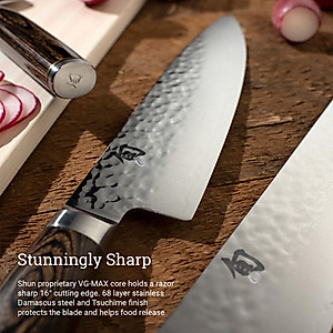 Shun Premier Kitchen Knife Starter, 3-Piece Set, TDMS0300, Silver