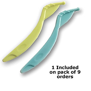 New Genuine Orthowax Plus - Now Precut with Aloe Vera and Vitamin E - Stick Better Than competitors - Orthodontic Wax for Braces Wearer (Pack of 9) - Unscented