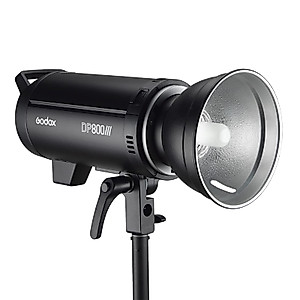 Godox 2Pack DP800III Speedlite Studio Flash Strobe Monolight Bowens Mount Kit for Studio Photography Shooting,Portrait or Video Location with Light Stand,Softbox,Umbrella,Barn Door Kit...