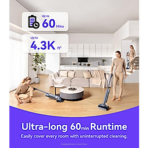 NARWAL S20 Pro Cordless Vacuum Mop with Self-Cleaning, Wet Dry Vacuum Cleaner for Hard Floors, Ideal for Families with Kids and Pets