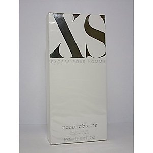 Paco Rabanne XS Excess Pour Homme Eau de Toilette, 100 ml for Men.