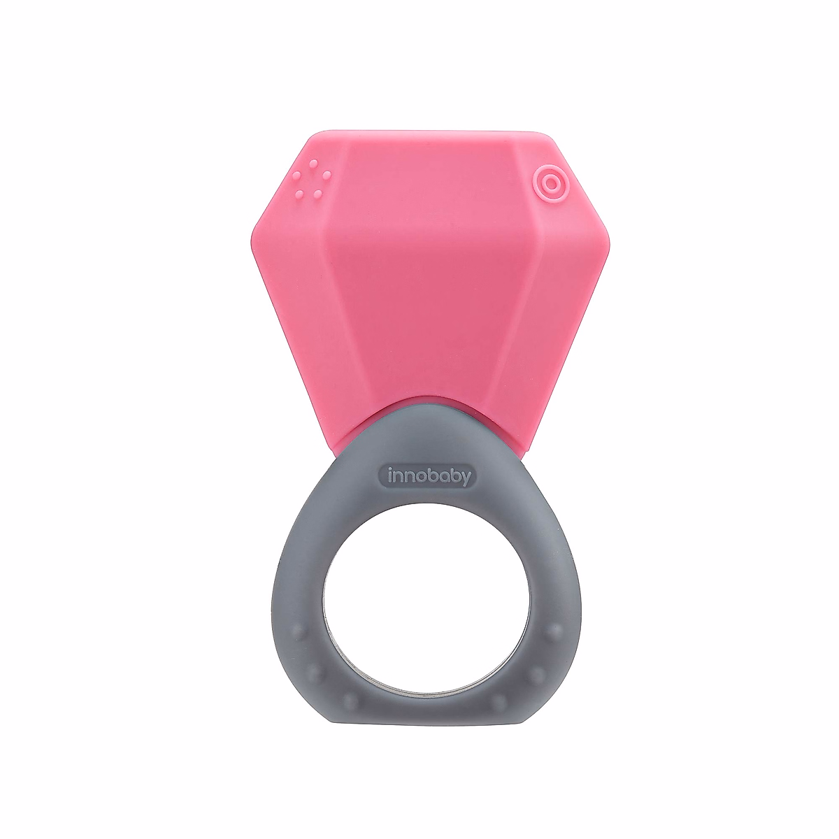 INNOBABY TEETHIN' Smart Birthstone Ring TEETHER - October (Tourmaline)